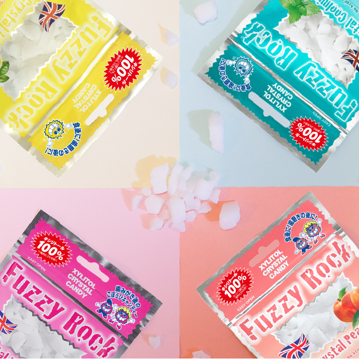 Fuzzy Rock（ファジーロック） 9袋セット(レモン味3個＋選べる6個)